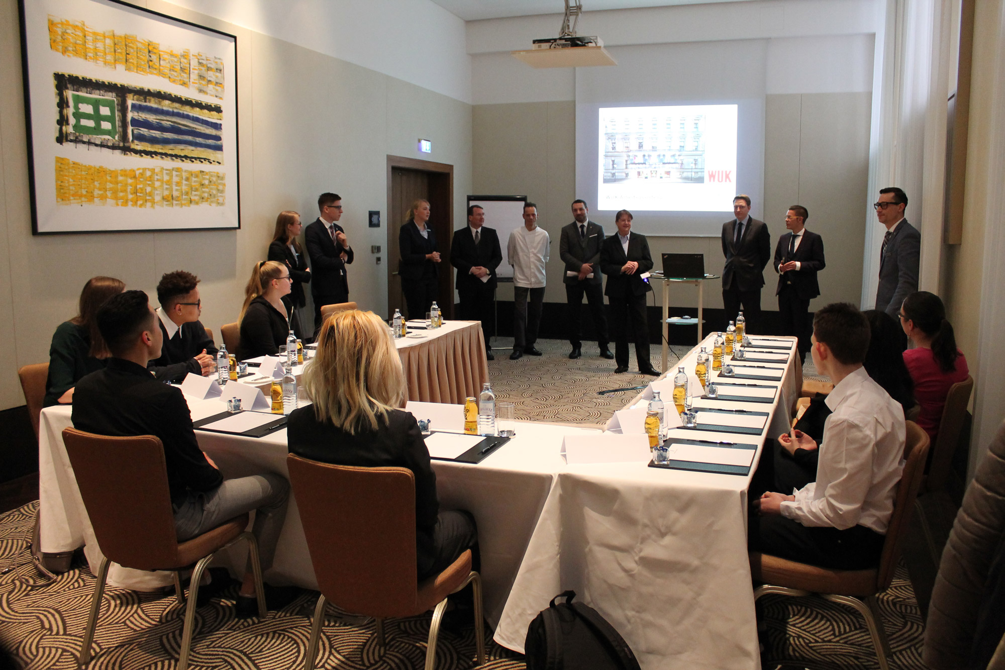 Die WUK Arbeitsassistenz besucht The Ritz-Carlton, Vienna